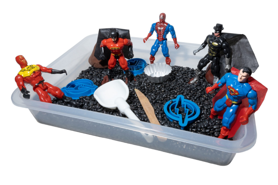 Avengers Sensory Play Bin | Superhero Adventure Kit for Kids - Sensory ...