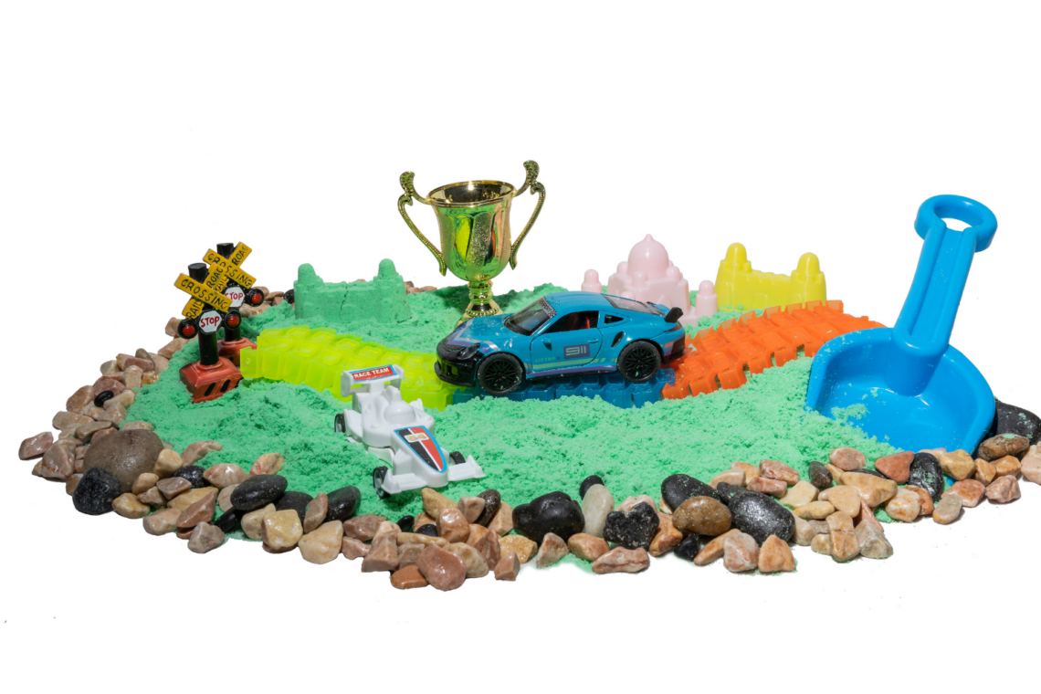 Racing Sensory Play Bin | Formula Fun Adventure for Kids - Sensory Bins ...