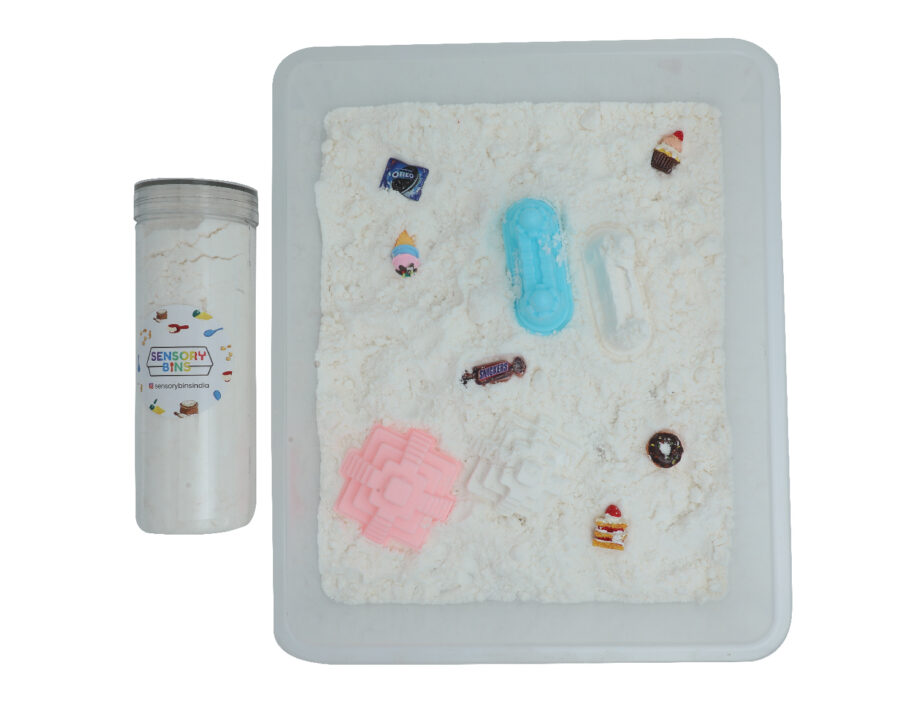 Taste-Safe Kinetic Snow for Kids | Frosty Dreams Sensory Play - Sensory ...
