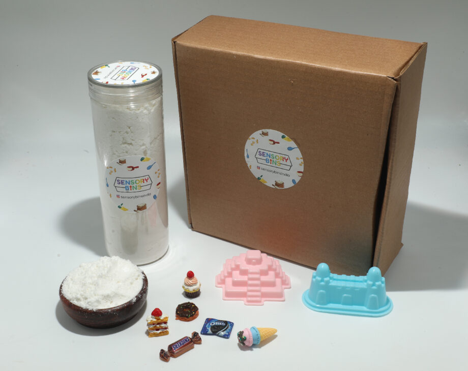 Taste-Safe Kinetic Snow for Kids | Frosty Dreams Sensory Play - Sensory ...