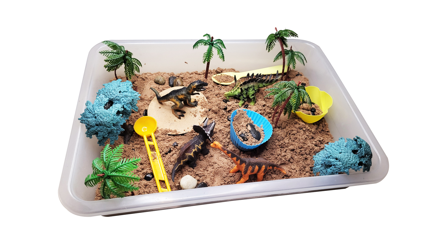 Jurassic Jungle Dinasour Sensory Safari - Sensory Bins India