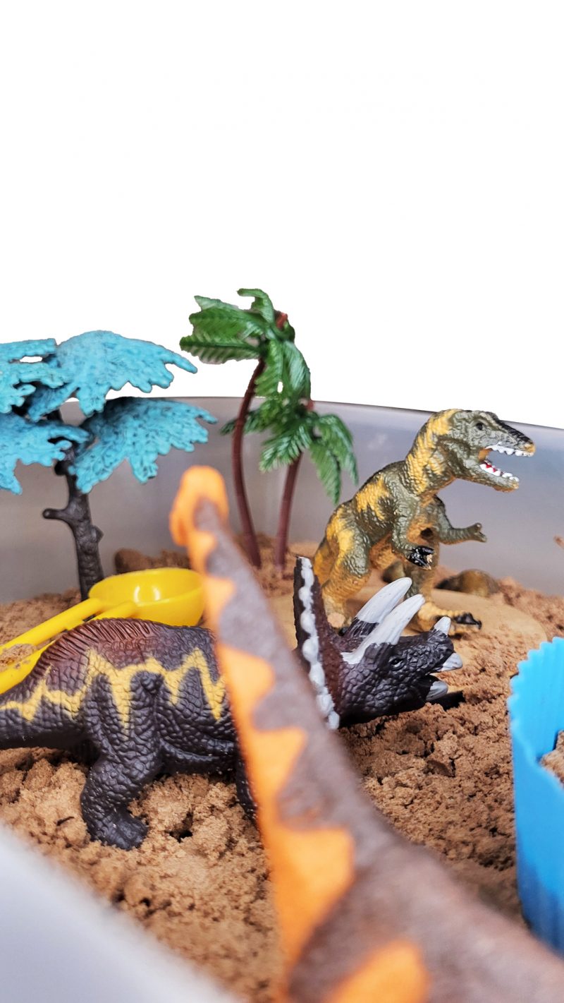 Jurassic Jungle Dinasour Sensory Safari - Sensory Bins India