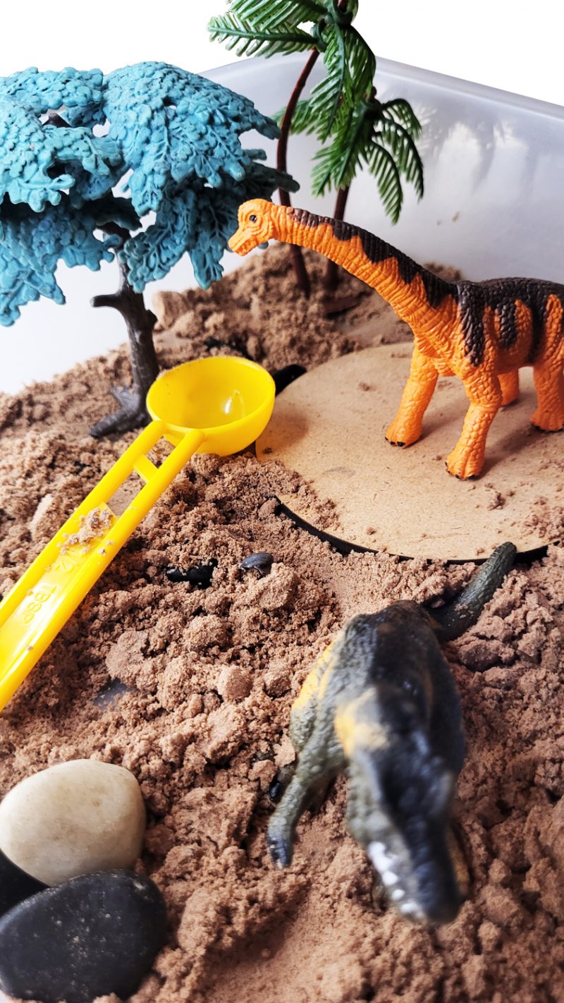 Jurassic Jungle Dinasour Sensory Safari - Sensory Bins India