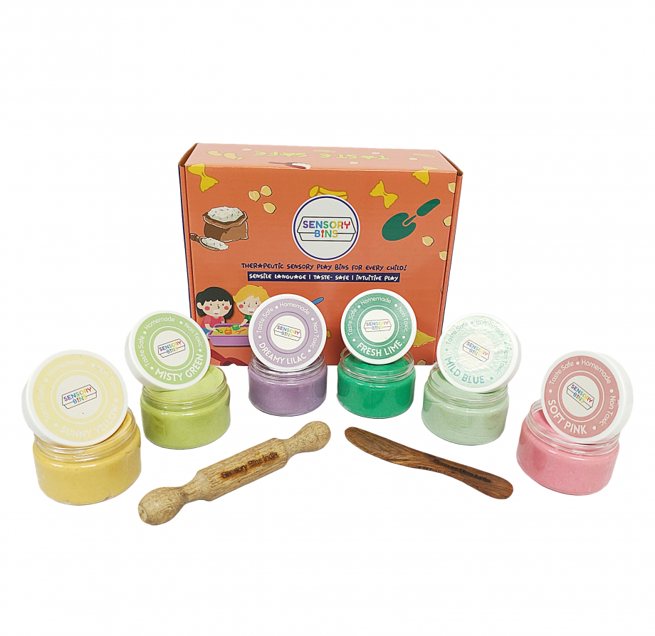 Taste-Safe Play Dough Kits | Safe & Creative Play for Kids - Sensory ...