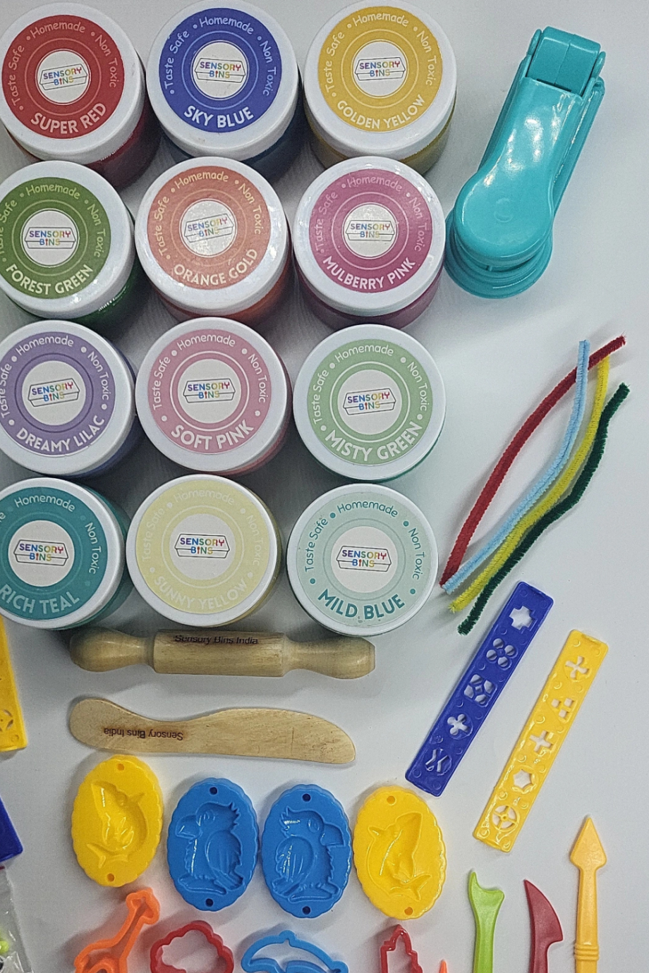 Ultimate Taste-Safe Play Dough Kit | Creative Sensory Play for Kids ...